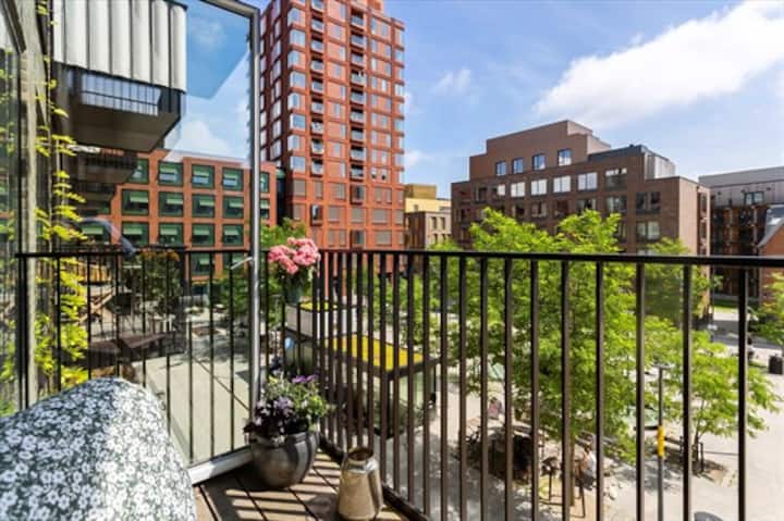 Modern Flat W/ Balcony In Historic Carlsberg Byen - Copenhagen