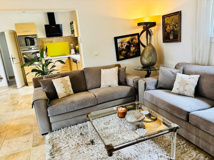 Villa Nahema Piscine 2min Plages & Port Grimaud - Ramatuelle