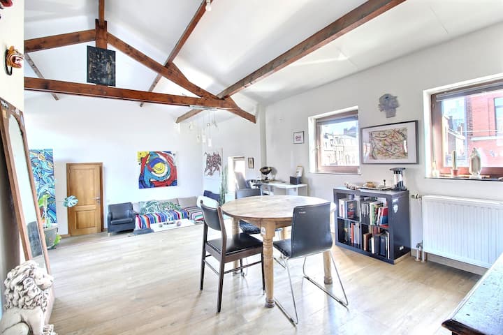 Appartement Lumineux 2 Chambres - Guillemins - Luik