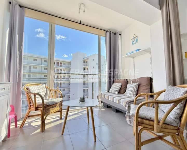 Studio à 30 M De La Plage / Parking Communautaire - Roses