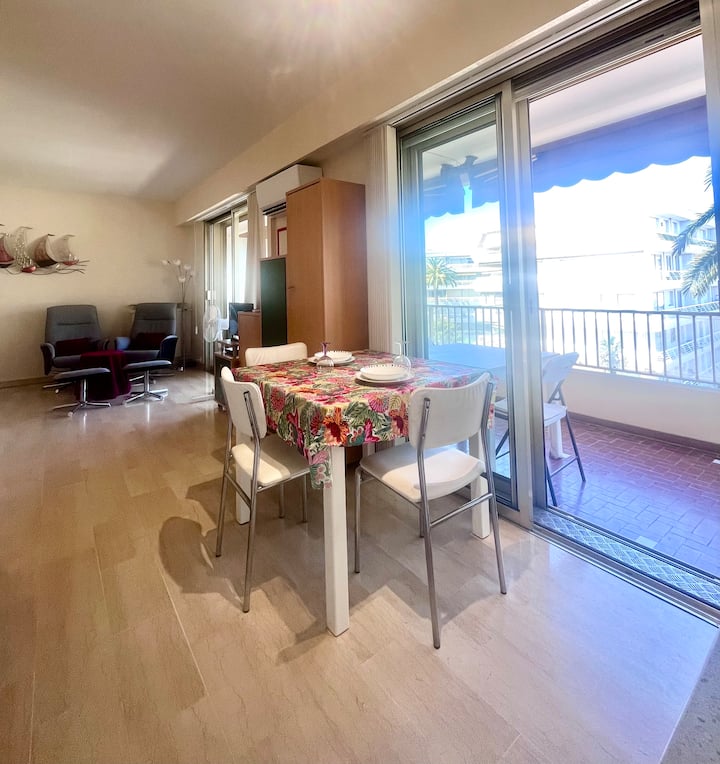 Le Cap/200 M Des Plages/clim/wifi/4éme Etages - Juan-les-Pins
