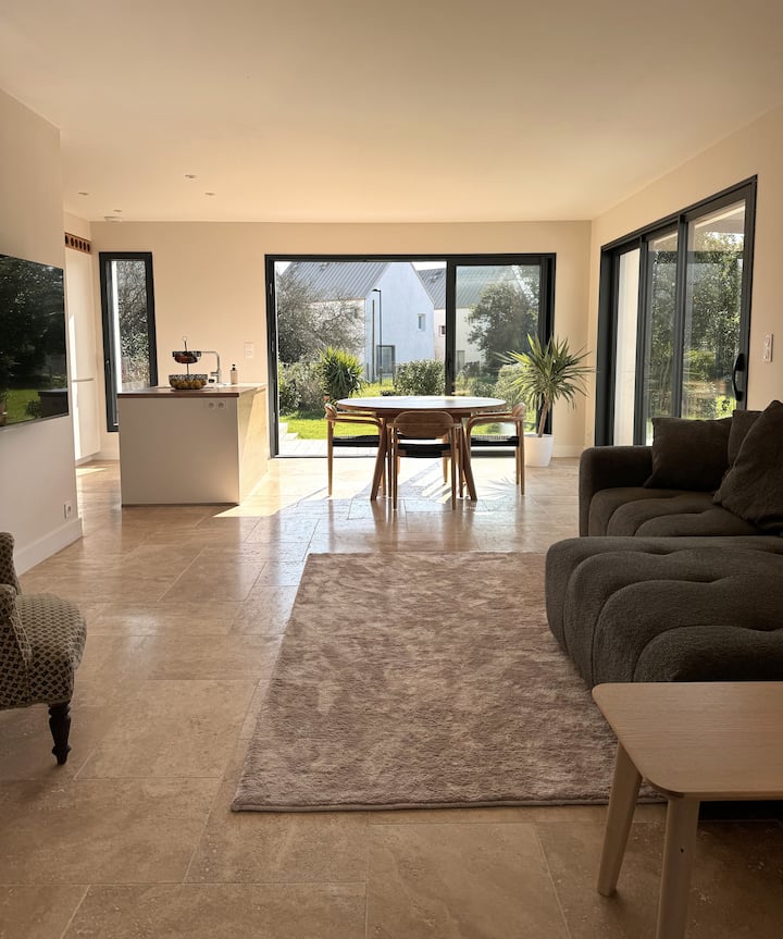 Maison D’architecte, Accès Plage à Pied - Plage Les Moutiers-en-Retz