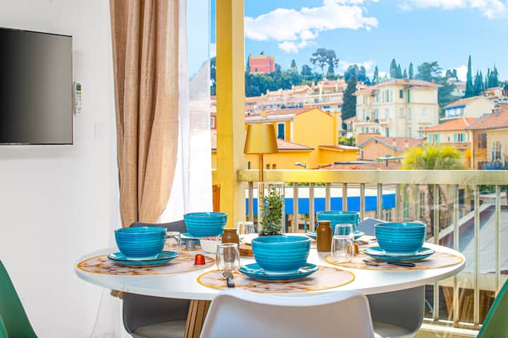 Charmant Appart 5 Pers • Centre • Climatisé - Menton