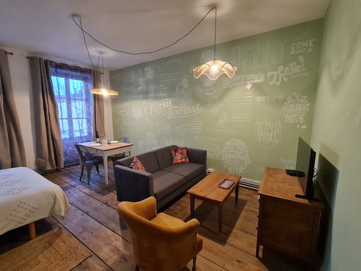 Le Nid Du Facteur Appartement Avec Jardin Et Clim - Hauterives