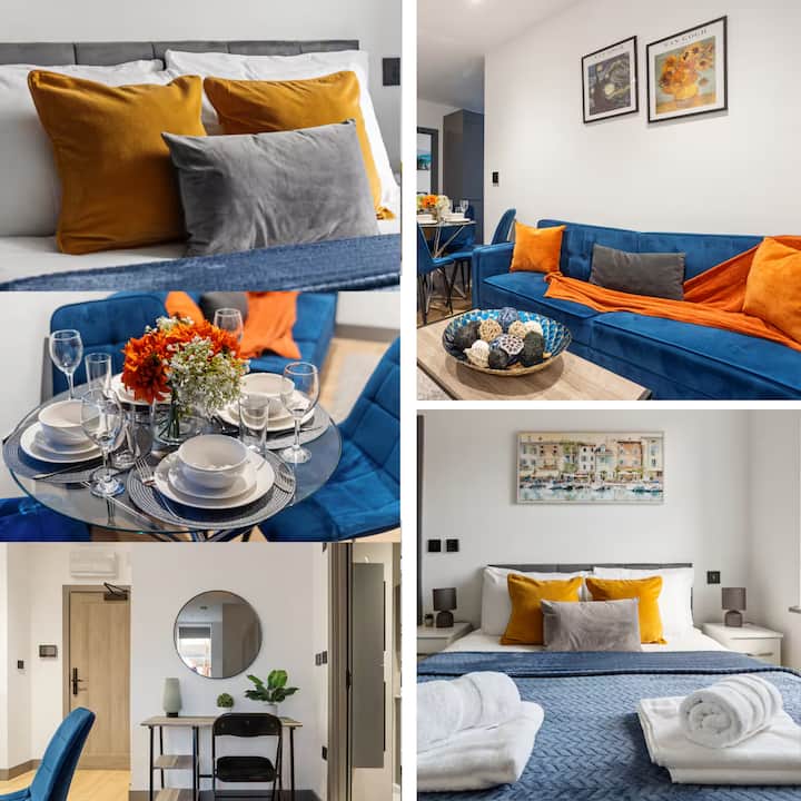 Modern 2br Flat | North Finchley | Workspace |Wifi - Barnet