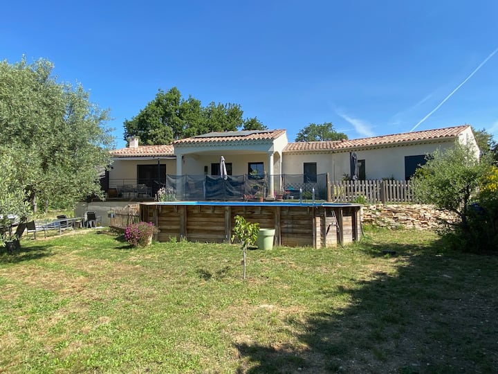 Agréable Villa, Bien Exposée - Bauduen