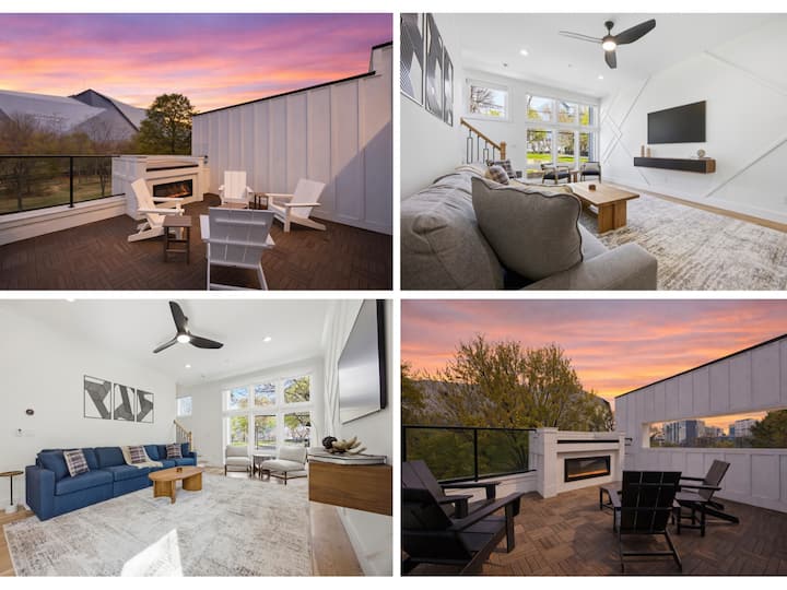 3 Townhomes | Sleeps 21 | Walk To Mercedes Benz - Atlanta, GA