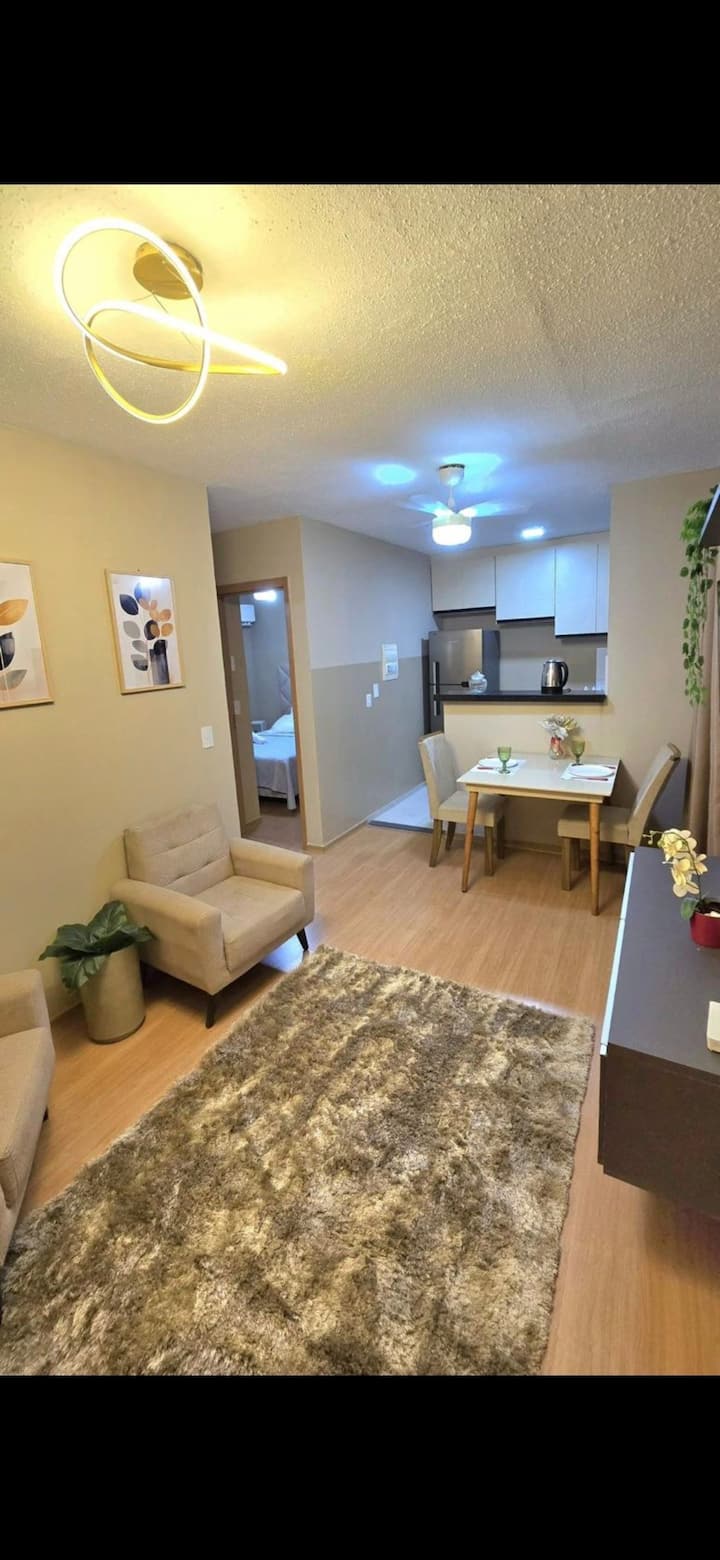 Lindo Apt No Jardim Imperial Para 4 Pessoas - Cuiabá