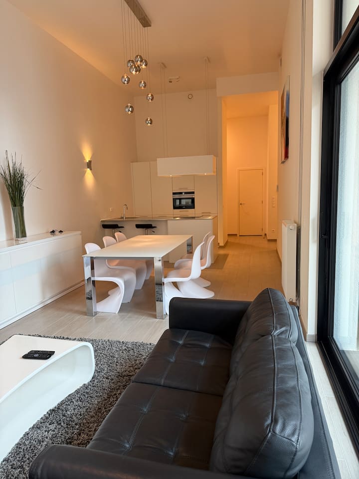 ÉLégant Appartement 2 Chambres Avec Parking Free - Bruxelles