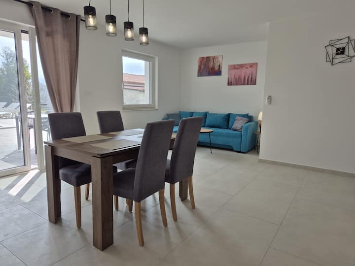 Natalija 1 - Prizemlje, Mirna Lokacija - Krk