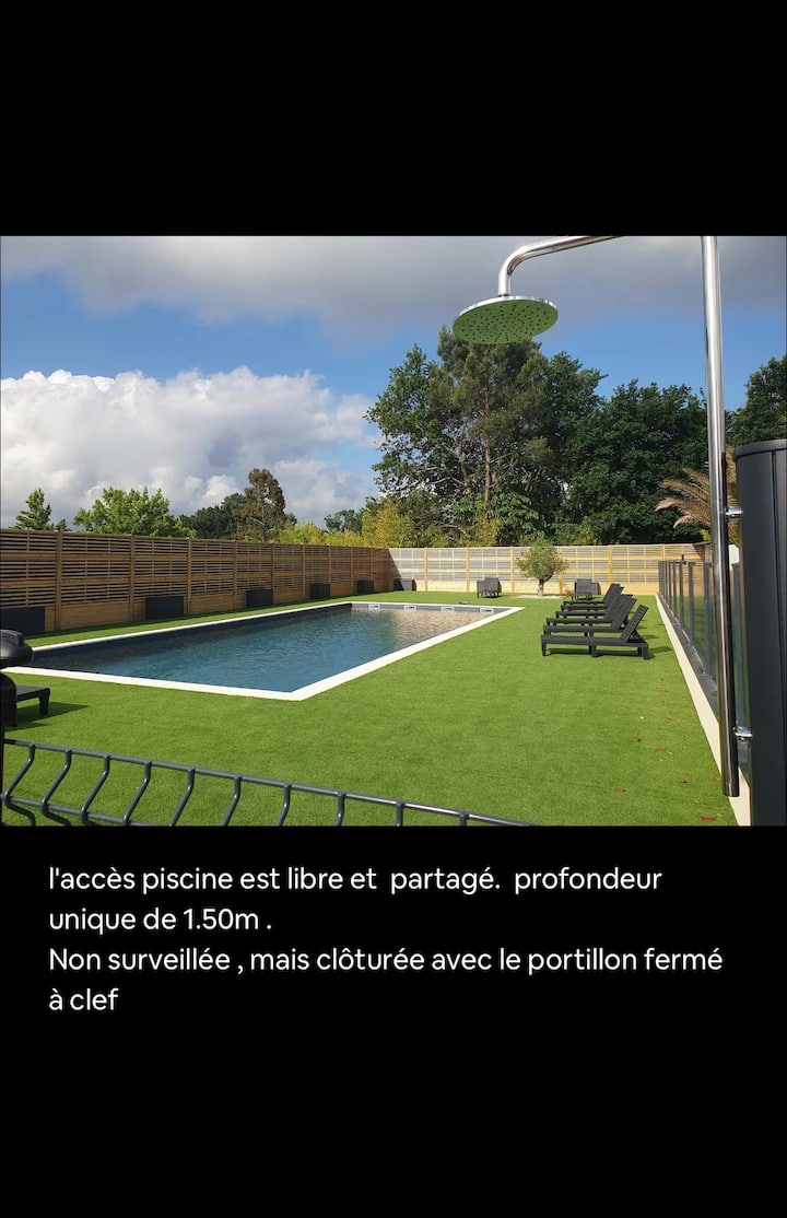 Mobilhome à Herm 3 Chambres Proche Océan Et Forêt - Saint-Paul-lès-Dax