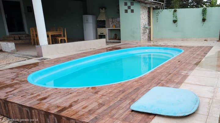 Casa De 4 Quartos Com Piscina E Churrasqueira - Brasilia City