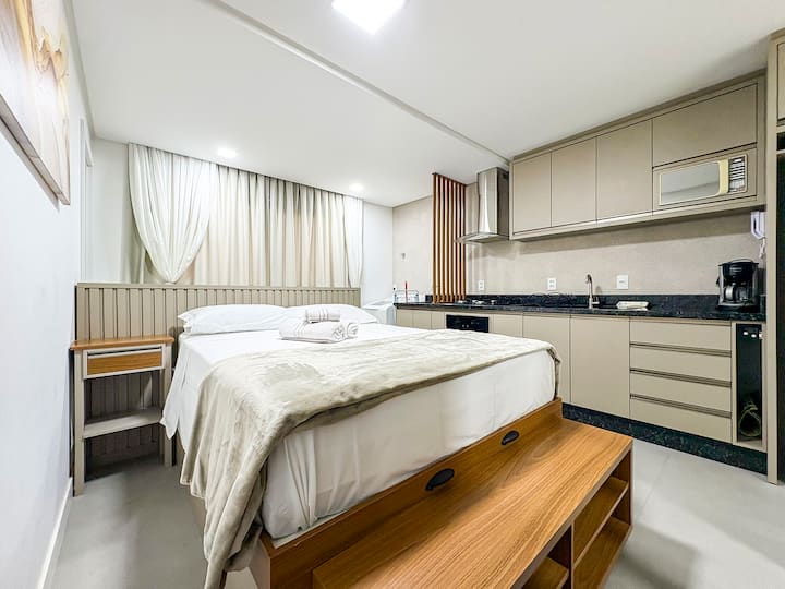 Loft 2p C/ Vaga E Piscina A 300m Da Vila Germânica - Blumenau
