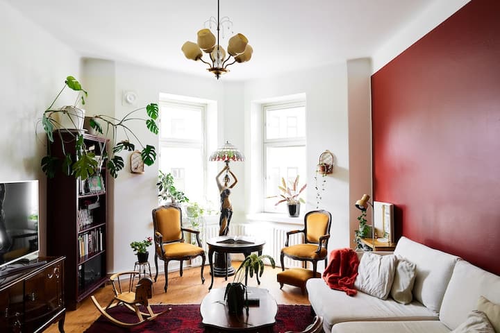 Elegantti Jugend-huoneisto Kauniissa Talossa - Suomenlinna