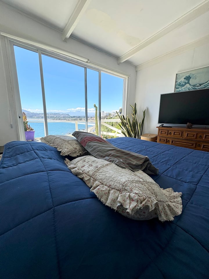 Gran Vista Despejada, Primera Línea De Playa -