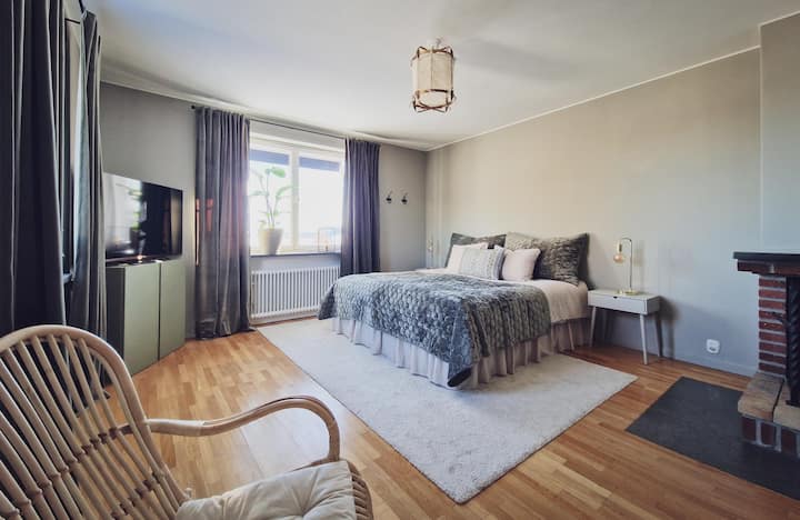 Härlig Lägenhet Nära Skidbacke Och Centrum - Östersund