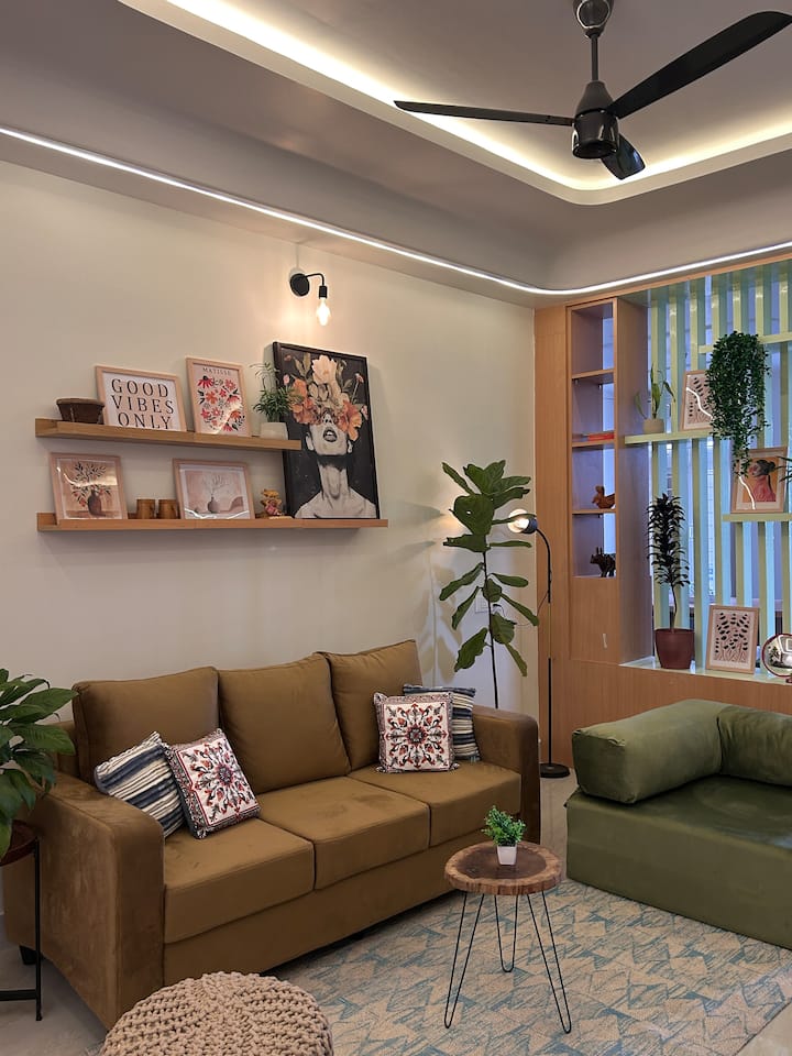 Bokul Chic 1bhk Unit - A Serene Private Space - Guwahati