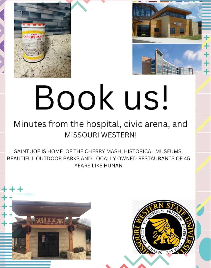 Totally Rad 90s 2-bedroom In Downtown Saint Joseph - Saint Joseph, MO