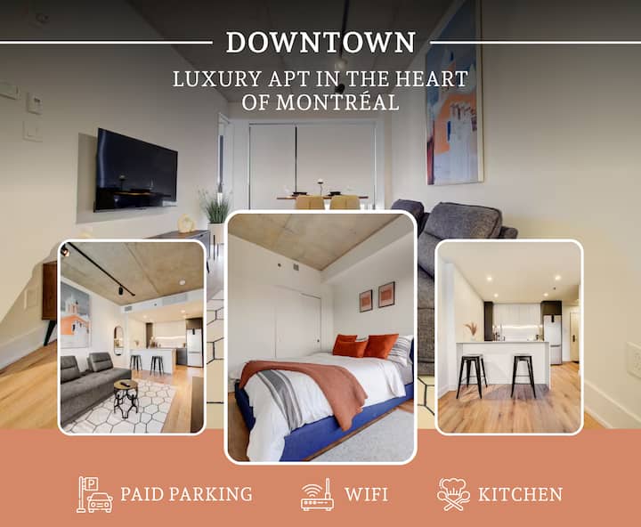 Ultra Luxury Montreal Condo | 5 Min To Old Port - Brossard