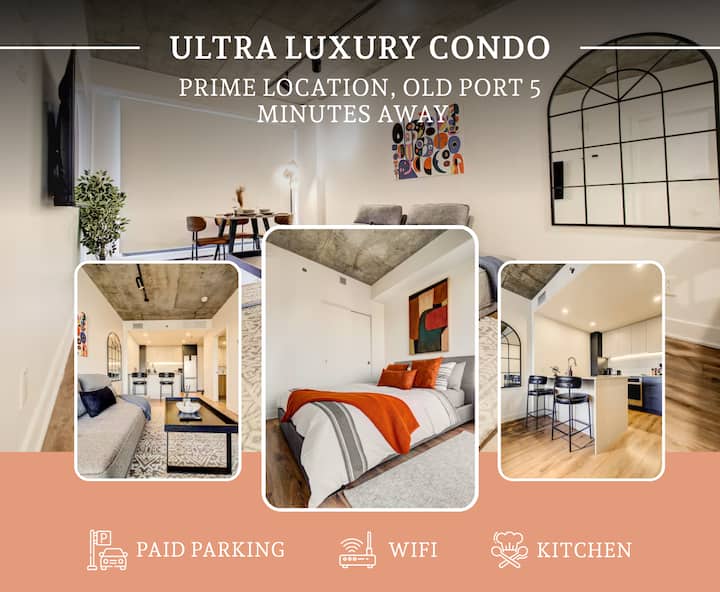 Cozy 1br In Montreal | Gym | Steps To Old Port - Montreal