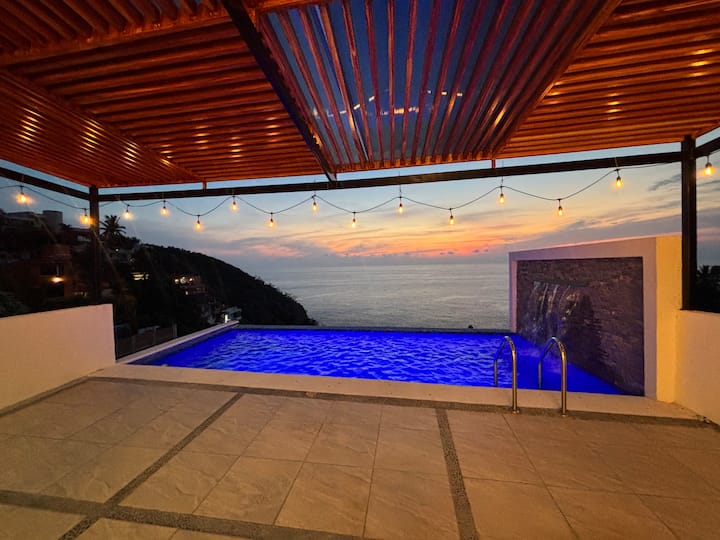 Casa Atardecer Dorado | Alberca Privada - Pie de la Cuesta