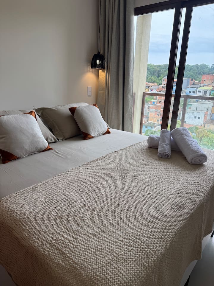 Apartamento Aconchegante Com Varanda E Vista Mar - Itacaré