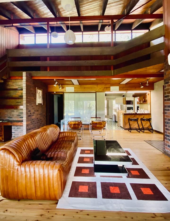 Lake Front, Mid-century House + Sauna And Kayaks 2 - Norah Head