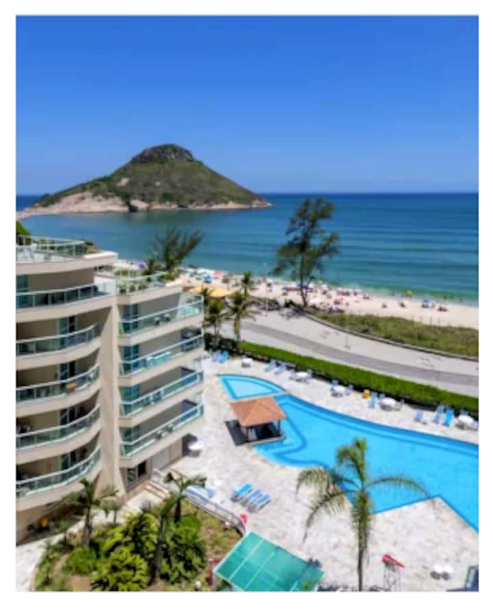 Beachfront Resort | Pool, Sauna & Ocean Access - Recreio dos Bandeirantes
