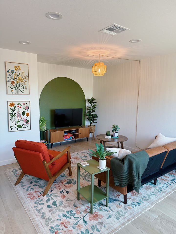 New! Cozy 2br W/ King Bed - 8 Min To Airport - Phoenix Art Museum