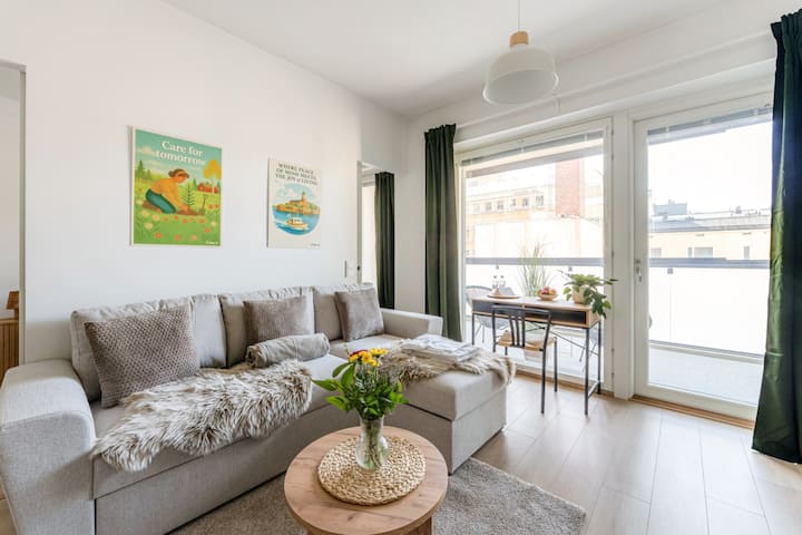 Cozy 1 Br Apartment For 4 | City Centrum | Tampere - Tampere
