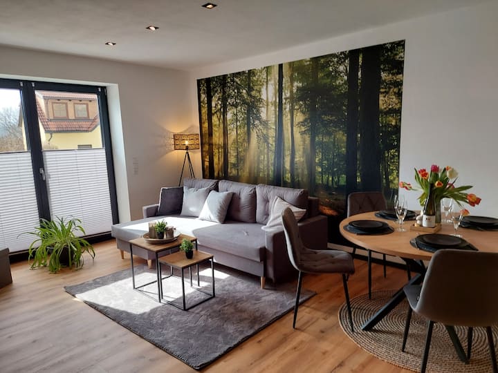 Ferienwohnung Zum Fichtelsepp Moderne Wohlfühloase - Fichtelberg
