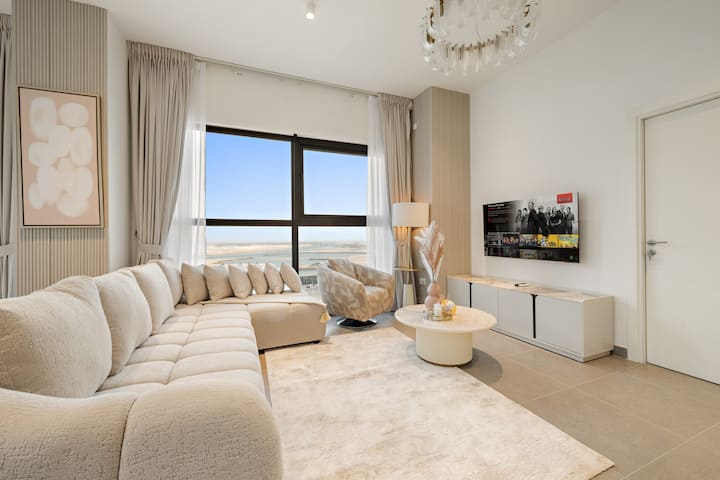 First Class |1br| Stylish Escape W/ Private Beach - Abu Dhabi