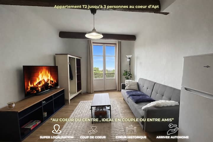 •Agréable T2 Au Cœur De Apt• - Bonnieux
