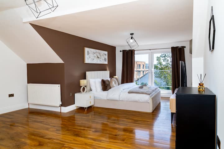 Luxury 5bd, Gym, Parking, Bus To Airport, Sleeps10 - Edinburgh