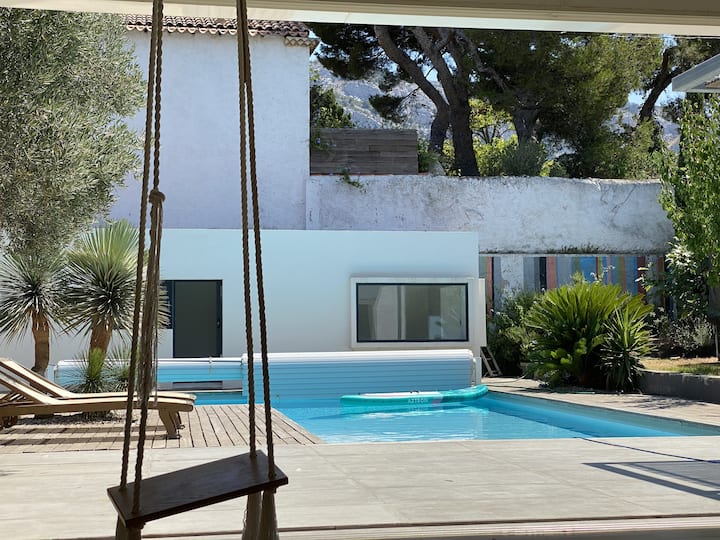 Villa Piscine, Plage à Pied - Marseille