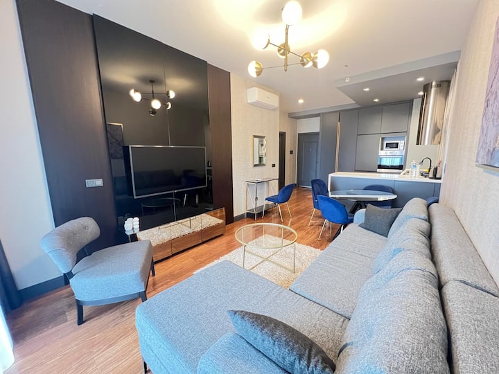 Chic Bright 1 Br In Beyoğlu; W/ Pool, Spa, Garage - Osmanbey