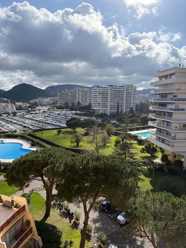 Vue Marina Exceptionnelle -2 Chambres - Premium - Mandelieu-la-Napoule