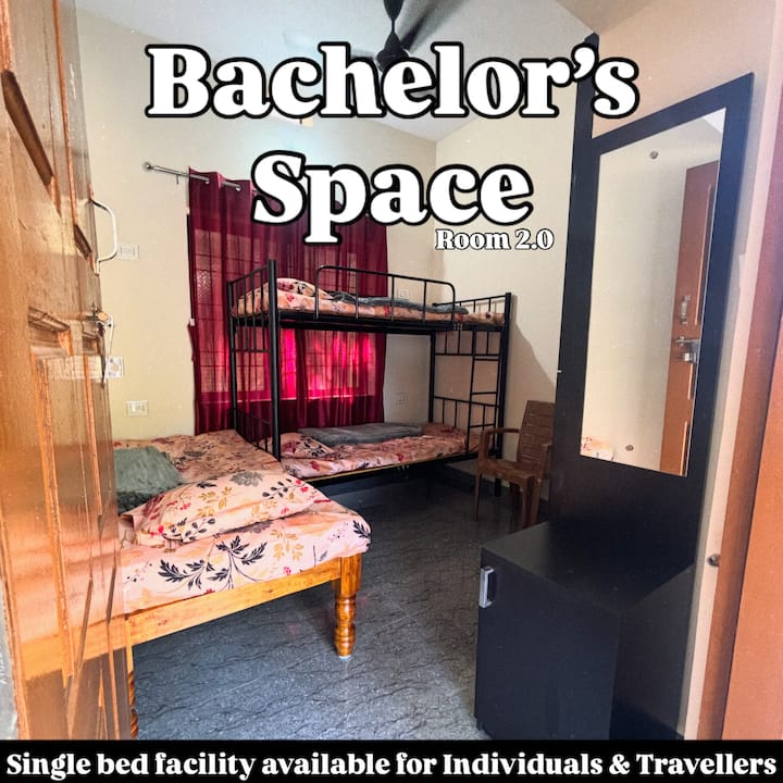 Diya Homestays Udupi - Bachelor's Space2.0(non-ac) - Udupi