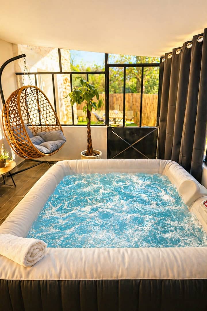 Mas Avec Jacuzzi Privé Plage Et Côte D’azur - Carqueiranne