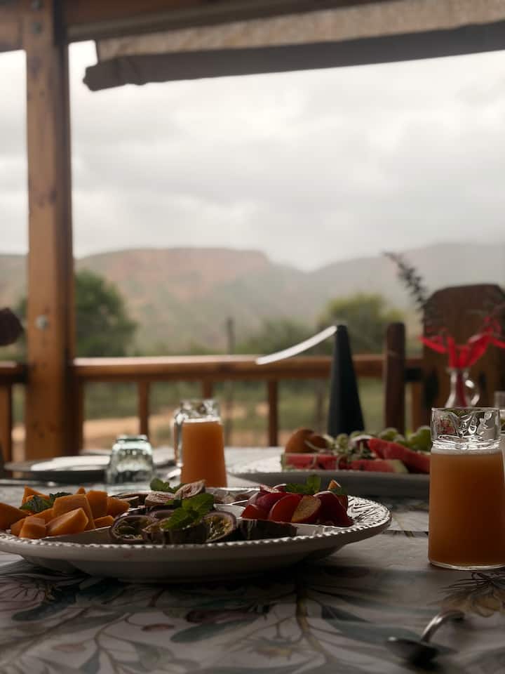 Soeterus Guest Farm Standard Twin Room - Calitzdorp