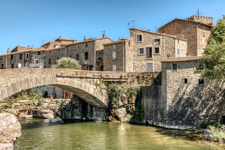 Serene Haven In Corbières Riverside Village - Lagrasse