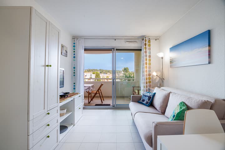 Sunny 1br Antibes-les-pins Pool & Beach - Antibes