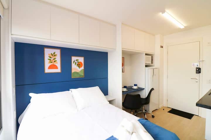 Estúdio 1202 Campo Belo. Perto Do Aeroporto De Chg - Brazil