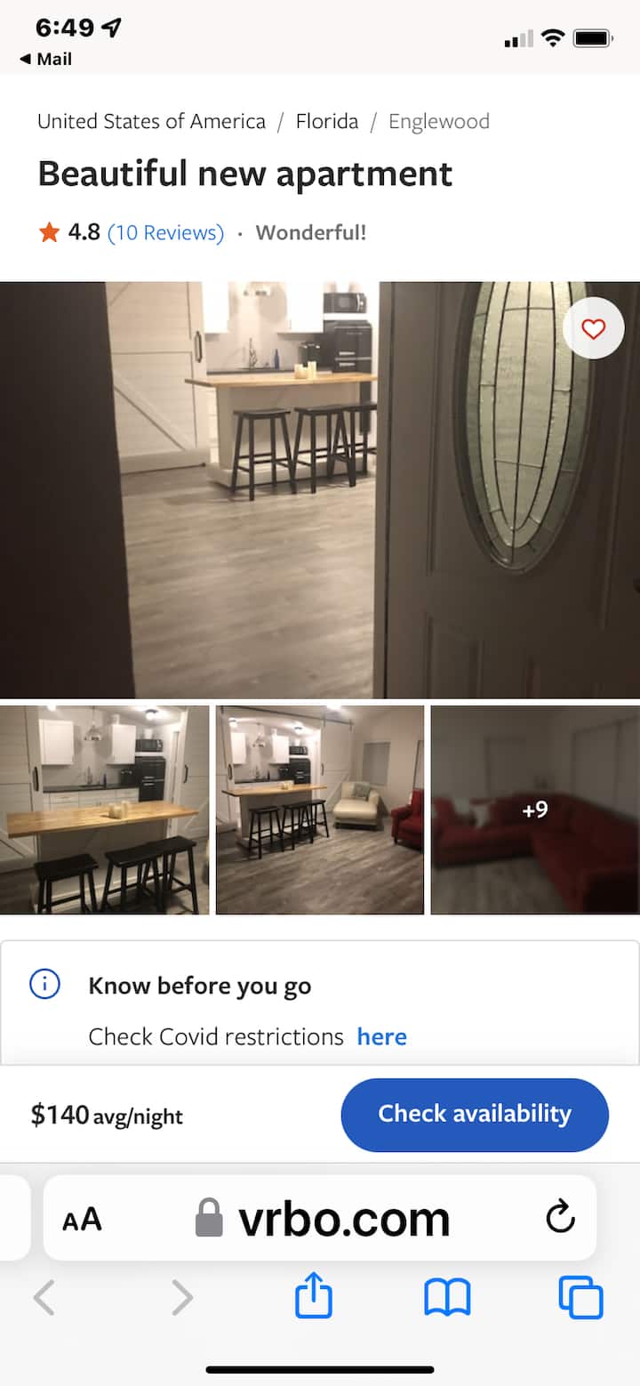 Gorgeous New Apartment! - Englewood, FL