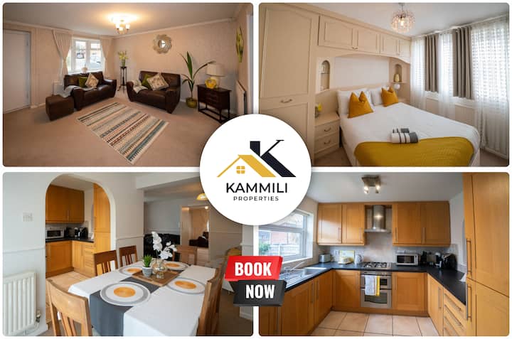 Quiet 3br | Work Stays | Parking | M61 | Wi-fi - Bolton