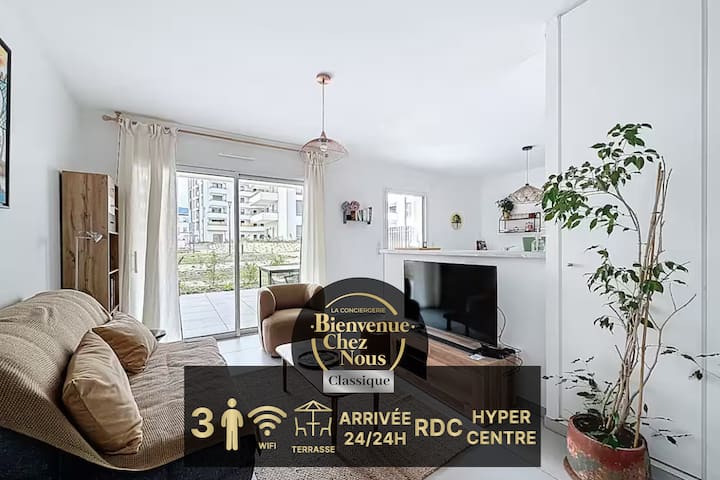 Les Allées Blatin Hypercentre • Terrasse • 3p - Clermont-Ferrand