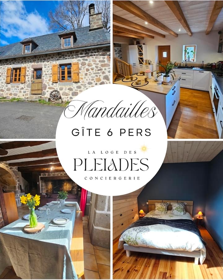 ÉLégante Maison Auvergnate Et Vue Imprenable - Salers