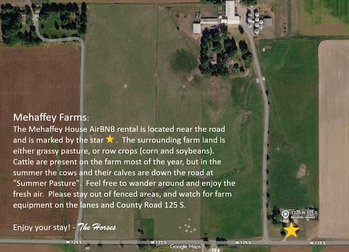 Mehaffey House - Est. 1881 - By “The Horses” - Liberty Lake, Liberty Township