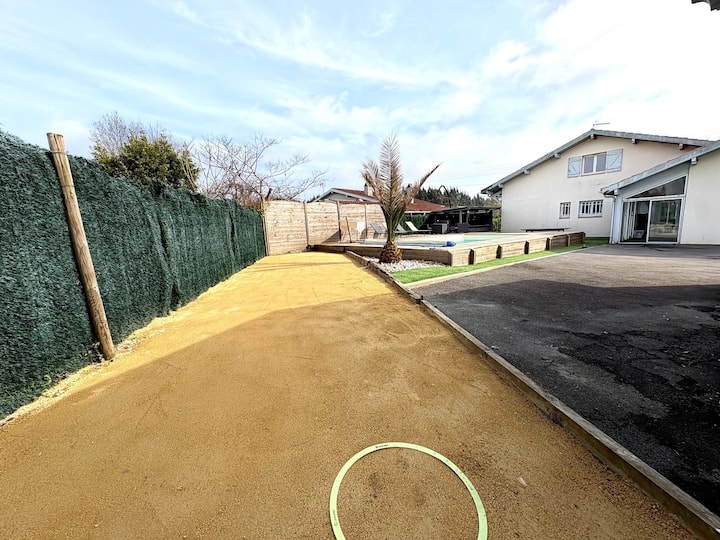 Maison Familiale Avec Piscine - Landes