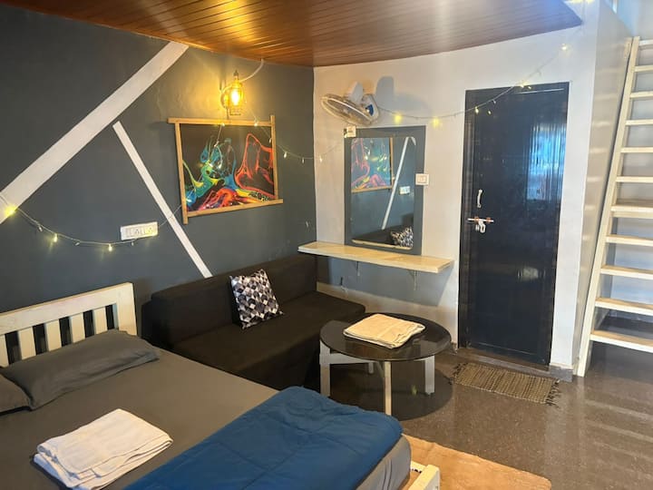 Sun Kissed Beach Front Stay Cyan 3 - Gokarna